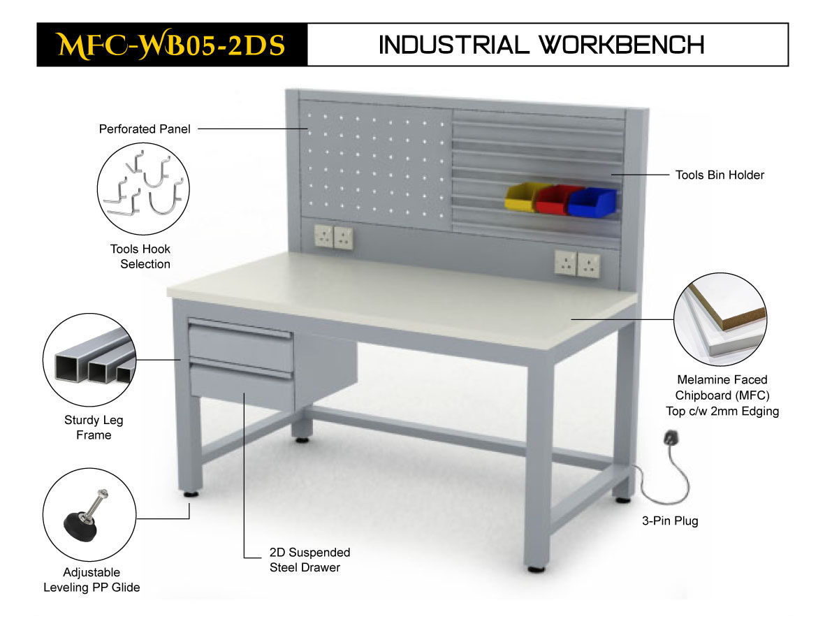 Newtech Industries - Industrial Workbench, Heavy Duty Workbench ...